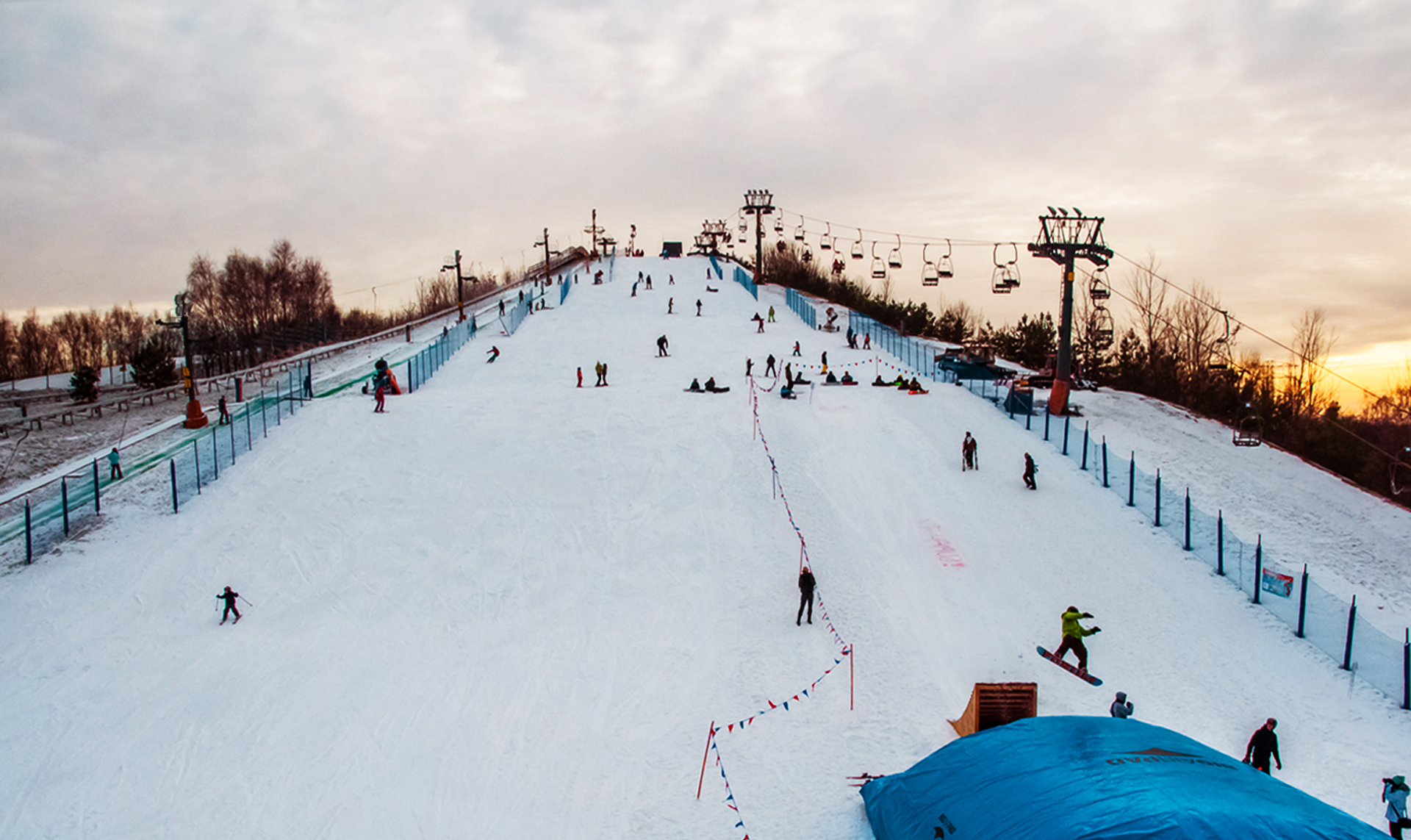 CSN Szczęśliwice (narty w Warszawie) - BezMapy.pl